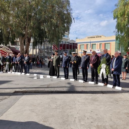 Τιμήθηκε στο Ηράκλειο η επέτειος της Εθνικής Αντίστασης – Ε.Α.Α.Α.
